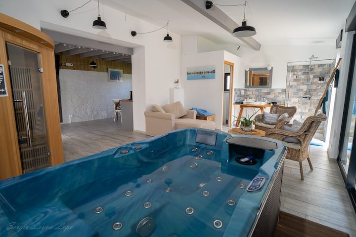 Suite Ambiance Cocooning Jacuzzi Et Sauna Privatif - Gravelines