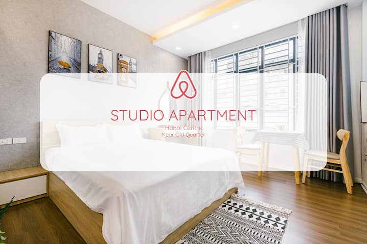 Studio, Lift, Hoan Kiem, Near Old Quarter #A01 - Hanoi