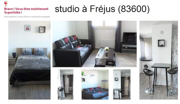 Fréjus : Studio Agréable Tout éQuipé - Fréjus Plage