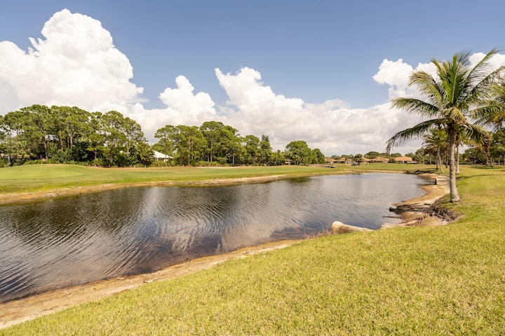 Golf Course Pond View, 5 Min Walk To Marina - Burnt Store Marina