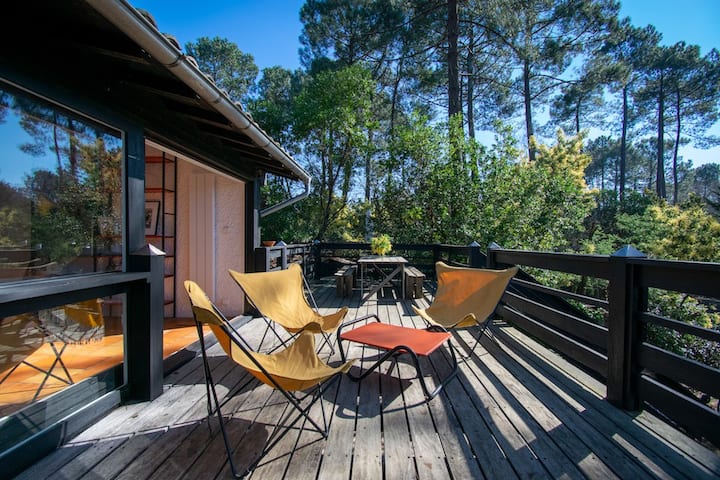 Maison Au Bord Du Lac De Lacanau - 라꺄노