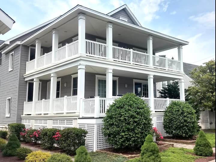 2nd Flr. 1.5 Blocks To Beach & Boardwalk. Ev Chrgr - Ocean City, NJ