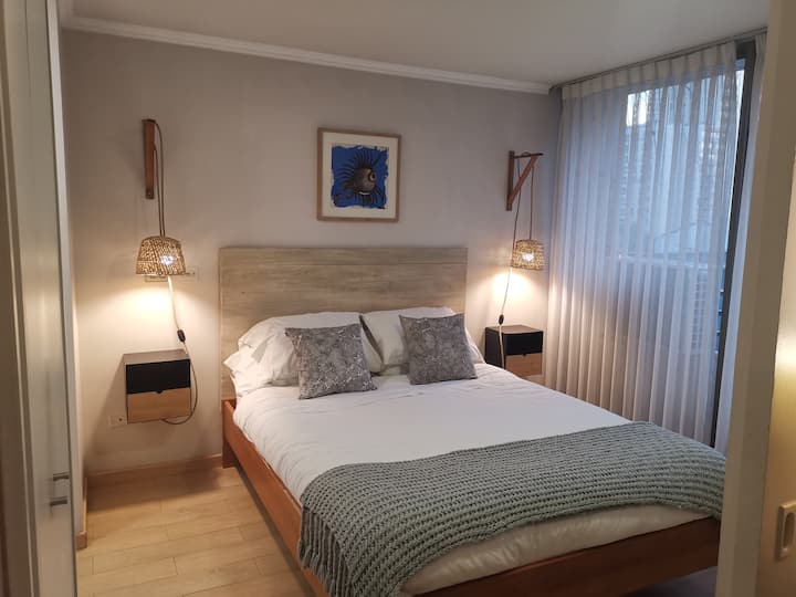 Barrio Bellas Artes, Con A/c, Full Equipado - Santiago (Chile)