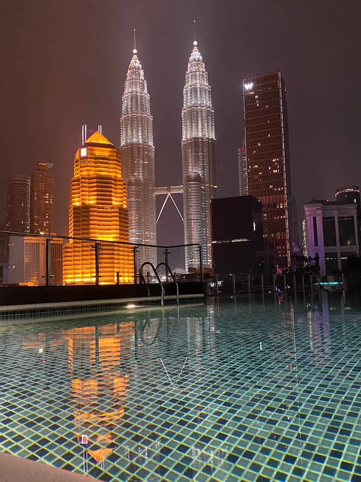 Walking Distance To Klcc | Beautiful View - Kuala Lumpur