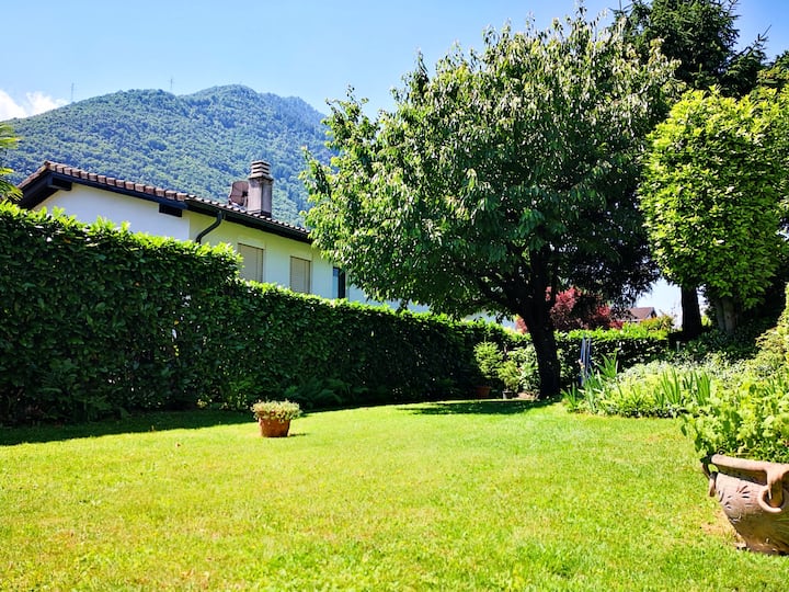 Appartement Calme Avec Grand Jardin - Gordola