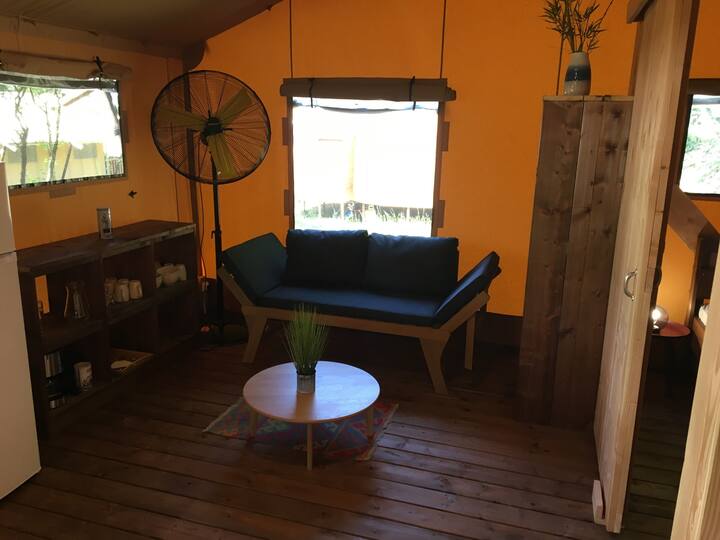 Séjour Glamping En Safari Lodge, Ardèche - Vallon-Pont-d'Arc