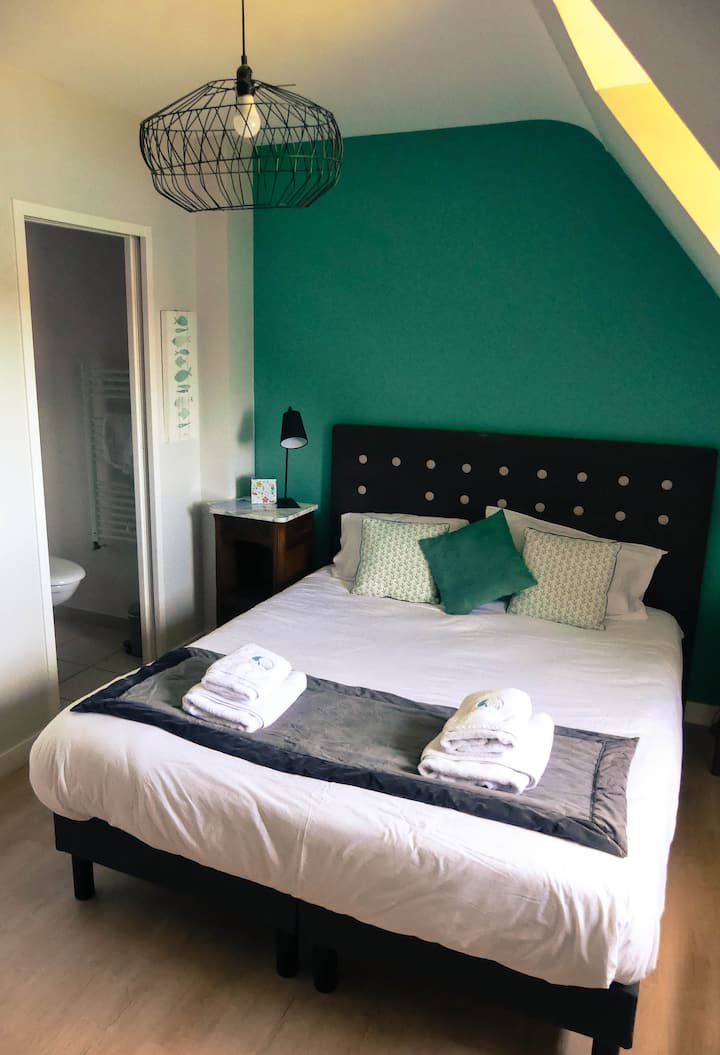 Béniguet - Chambre 2 Pers - Vue Mer - Plouguerneau