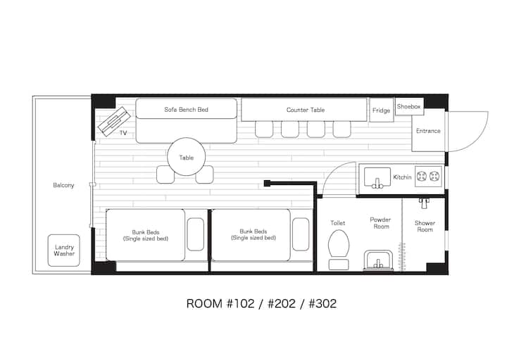 (202) Jr Jujo Sta 8 Mins Walk, Shinjuku 11 Mins - 川口市