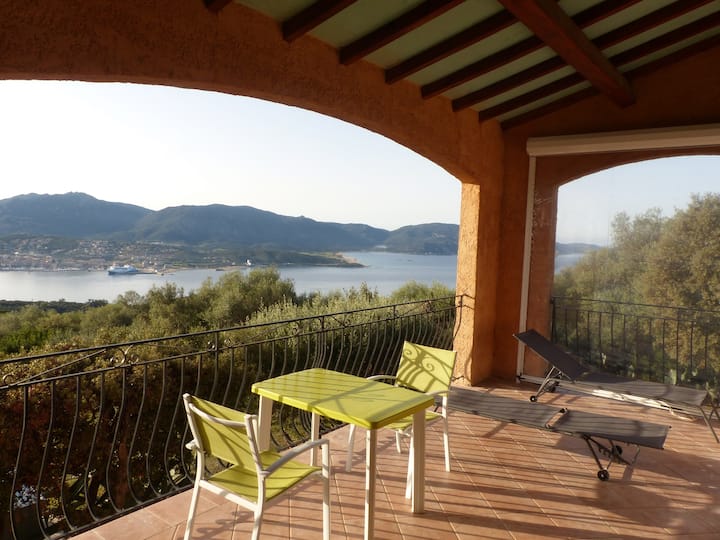 Villa Sur Deux Niveaux - Vue Mer - Olmeto