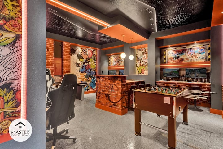 6 Bd/6ba Game Room! Bella Vida (4564cl) - Kissimmee