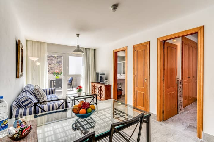 Apartamento 21 Puerto Rico Con Piscina Climatizada - Libya