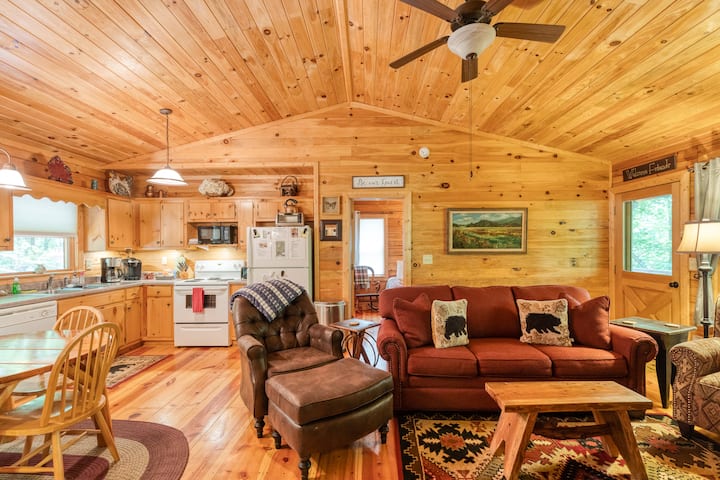 Red Roof Cottage In Cherry Log Mountain Georgia