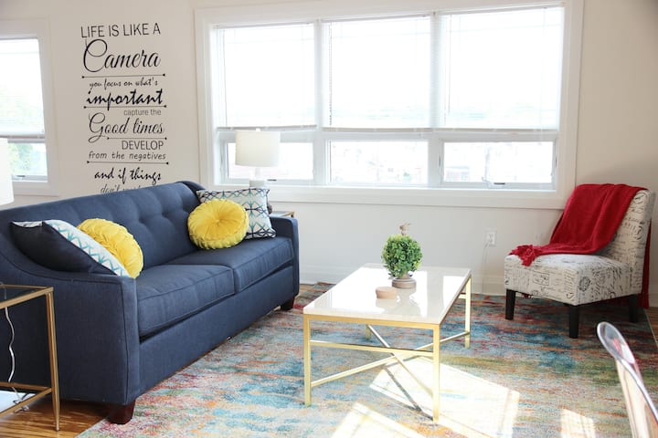❤️King Bed┊near Rutgers┊wifi┊netflix 4ktv┊parking - New Brunswick, NJ