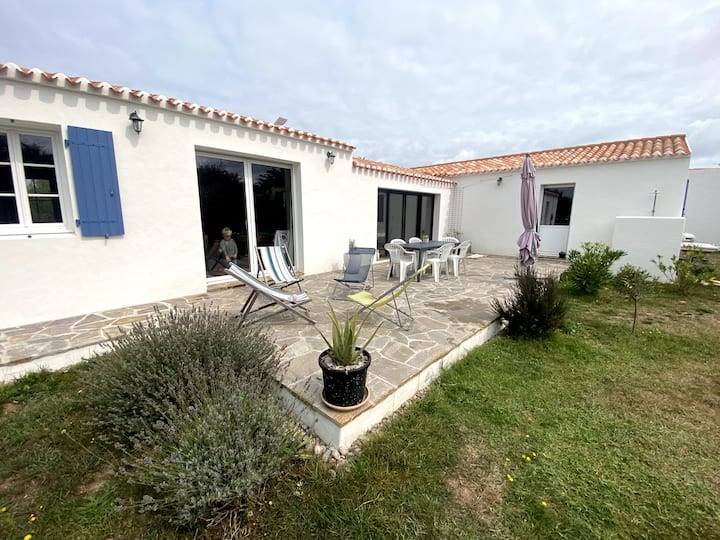 New Detached House With Terrace, Courtyard & Garden - Île d'Yeu