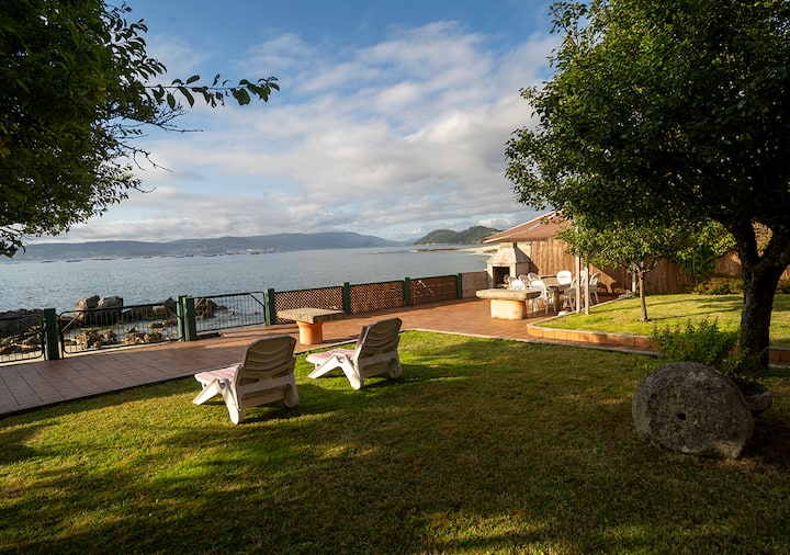 Chalet Con Acceso Privado A Playa De Agrelo (Bueu) - Cangas