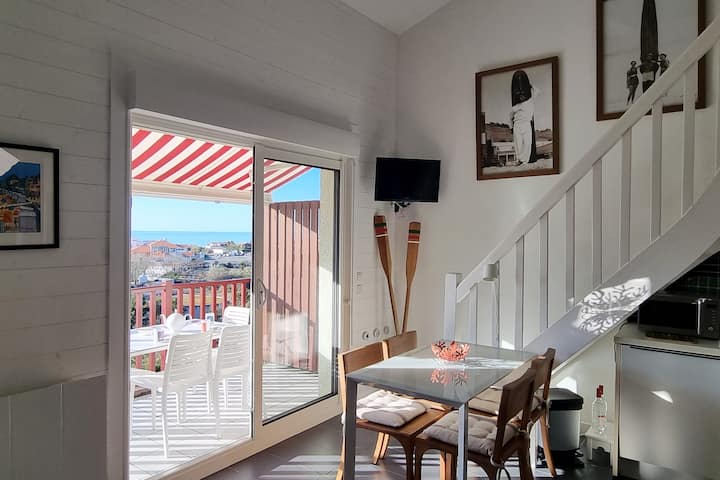 Vue Océan, Appartement Cosy, Proche Plages - Biarritz