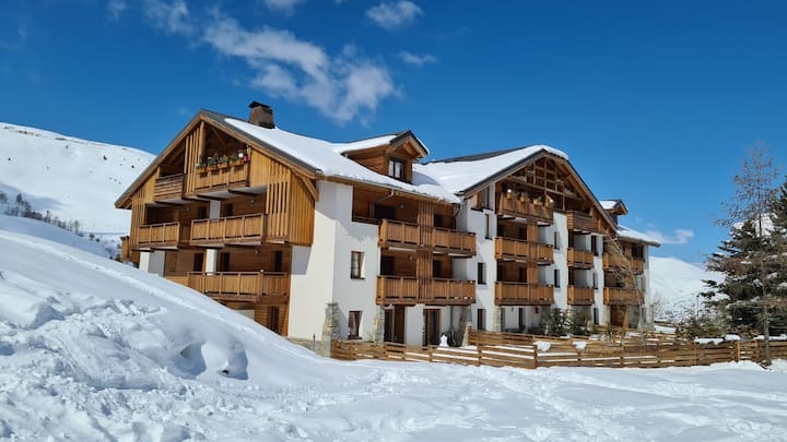 T2 Cosy Dans Chalet Calme En Pied De Piste - Les Deux Alpes