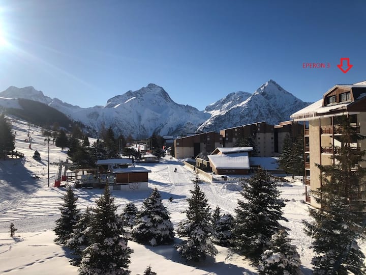 Studio Eperon 3 Au Pied Des Pistes - Les Deux Alpes