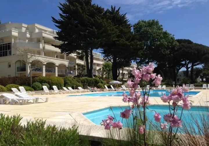 Royal Park, 4-6 Places, 2 Piscines, 400m Plage - La Baule-Escoublac