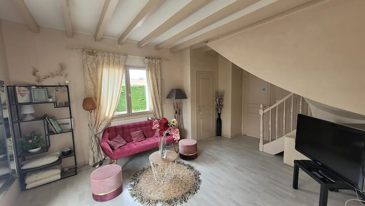 1 Chambre Dans Villa Piscine Chauffée Shared Space - Arbonne