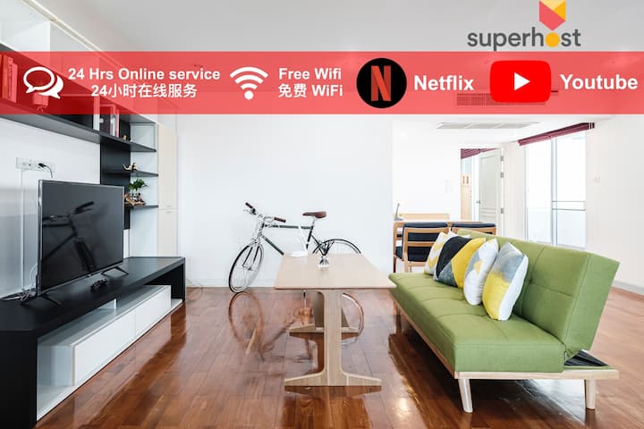 125sqm. Mansion W/pool+netflix Near Bts&jj Market - Bangkok