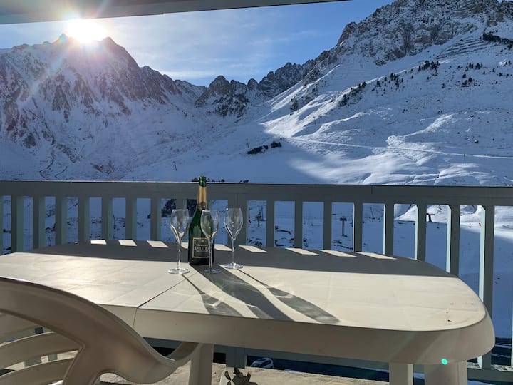 La Mongie T3 Duplex 8 Personnes Vue Sur Les Pistes - Bagnères-de-Bigorre