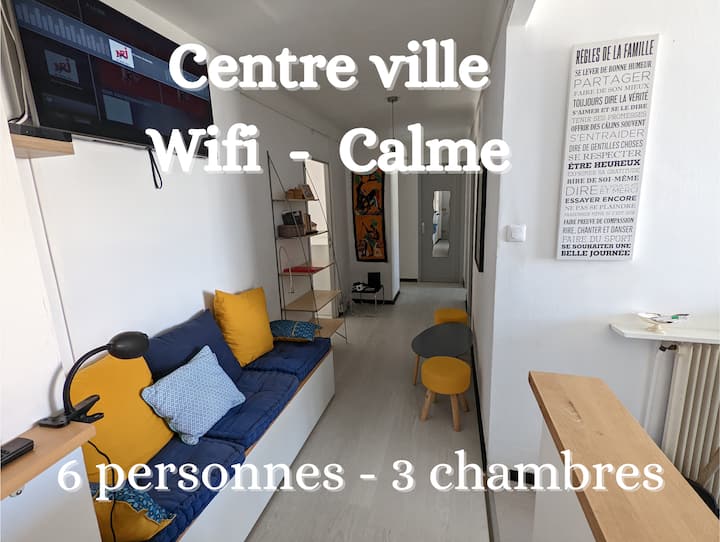 Grand Appartement De Charme - Gare / Centre Ville - Perpignan