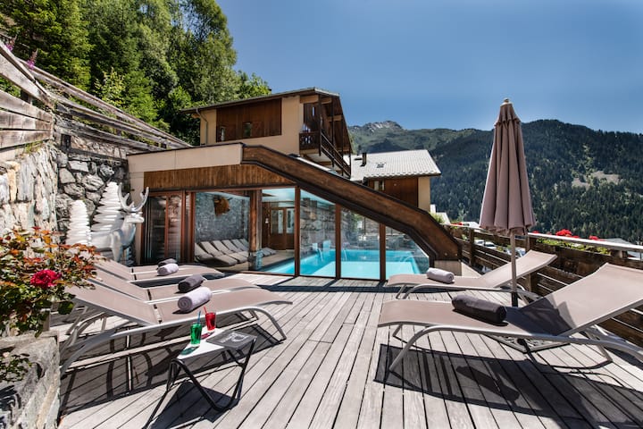 N°30 : Studio Mezzanine 4 Pers. Piscine Sauna Hamm - Champagny-en-Vanoise