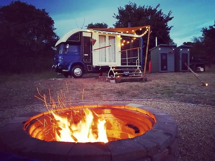 Get Away Hide Away Glamping Site Douglas The Lorry - Dereham