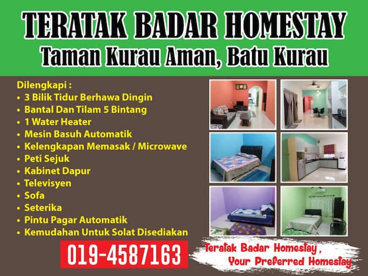 Teratak Badar, Batu Kurau - Batu Kurau