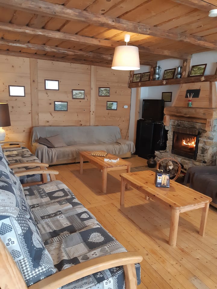 Chalet Plagne 1800 (Sauna,cheminée,départ Pistes) - Rue du Télémétro