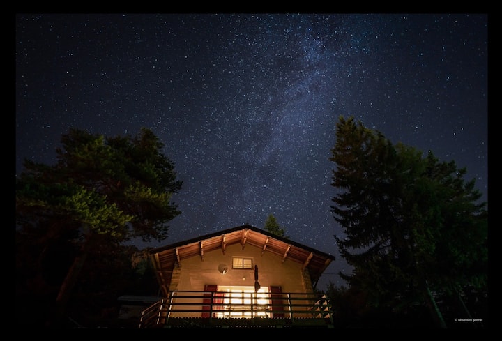 Chalet Avec Vue Au Grand Air, Entre Mer & Montagne - Gréolières les Neiges