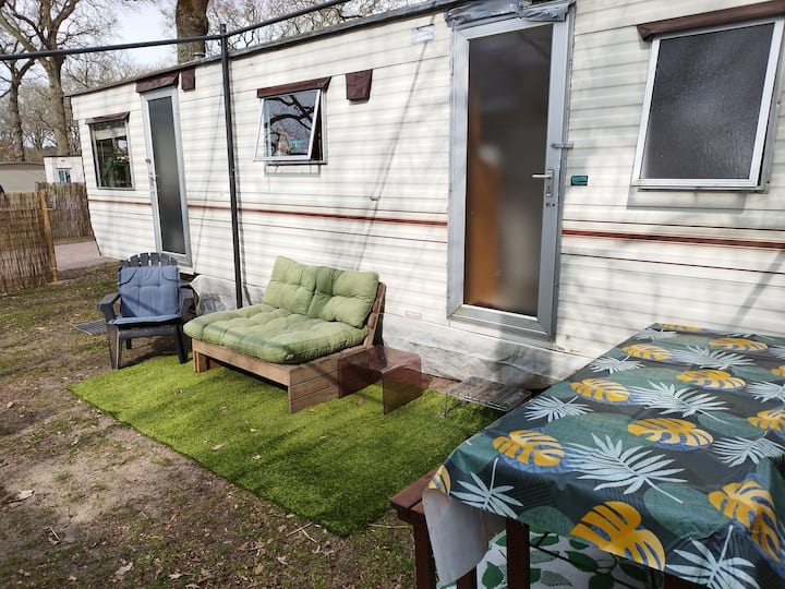 Spacious Caravan In Camping Bakkum - Wijk aan Zee