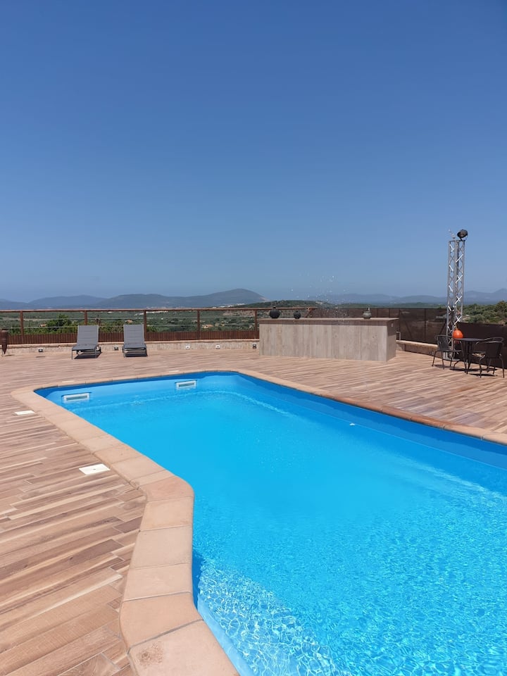 Luna E' Pedra,suite En Villa,vue De La Mer,piscine - Alghero
