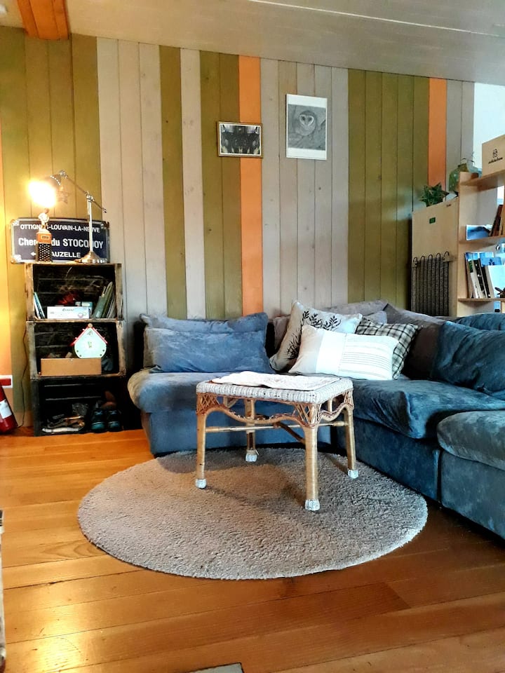 Chalet Bois Pleine Nature, Déconnexion, Jacuzzi - Auvergne