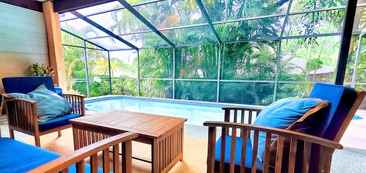 Quiet 3 Bd Large Heated Pool & Terrasse-5 Mn Beach - Largo, FL