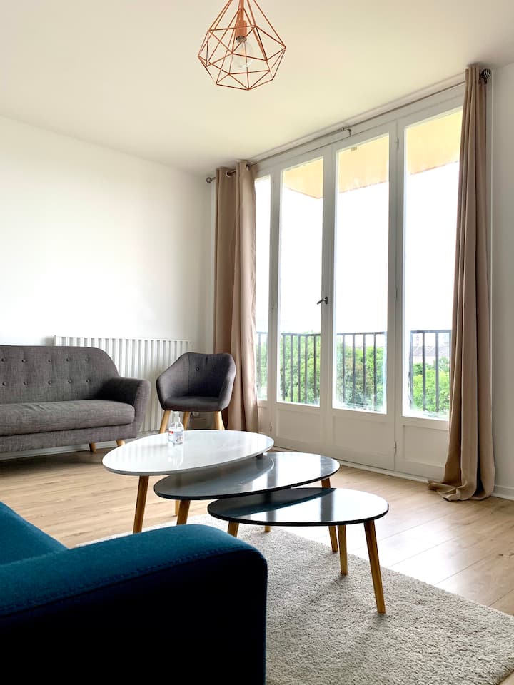 Agréable Appartement Lumineux, Proche Centre Ville - ibis Compiegne