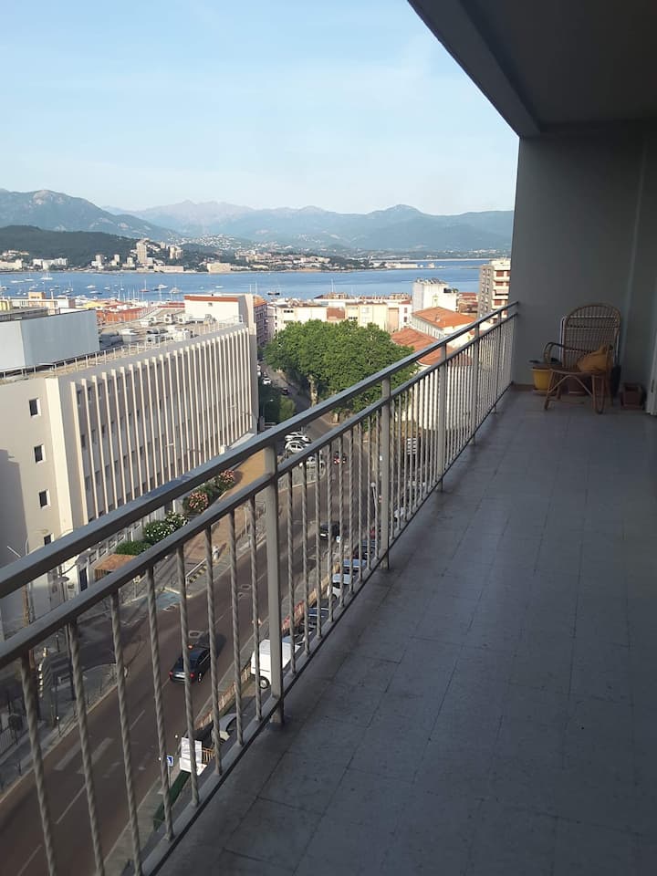 Apt 87m2  Terrasse Vue Imprenable  Golfe D Ajaccio - Ajaccio