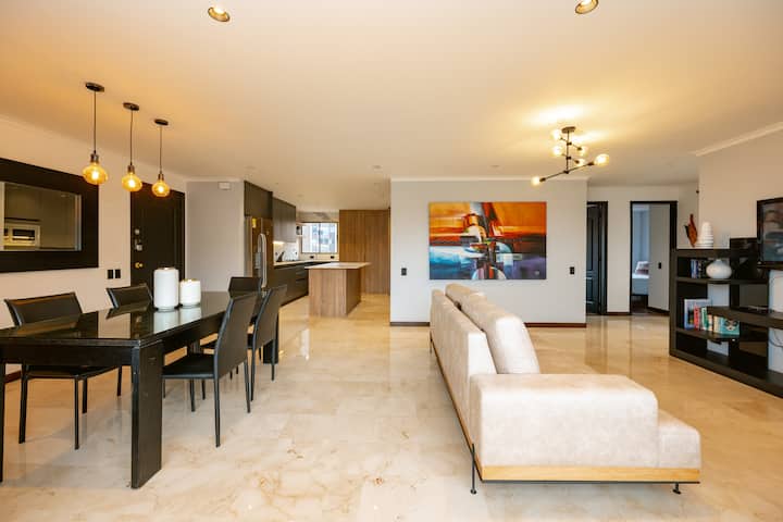 Spectacular 3br Flat~great View Close To Provenza - Medellín