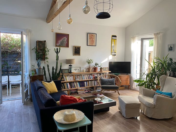 Maison Avec Terrasse Et Spa Tramway Aiguelongue - Montpellier