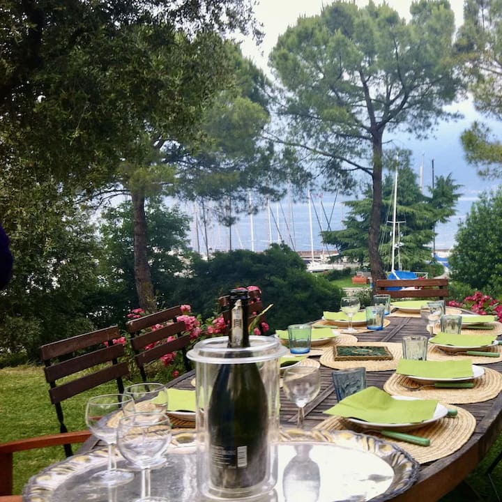 Superbe Villa Familiale 9 Pax Avec Jardin Au Lac - Gargnano