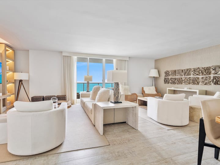 Luxurious 3/3 + Den Direct Ocean At 1 Hotel - Miami