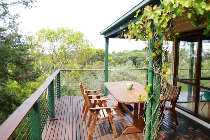 Deck, Views, Fireplace And Playground For The Kids - Cape Schanck