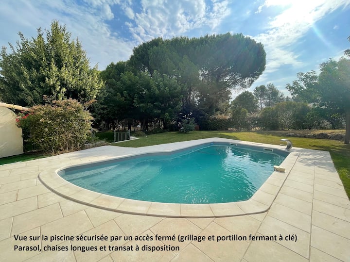Mas Familial Piscine, Clim , Calme (10pers 5ch) - Provence-Alpes-Côte d'Azur