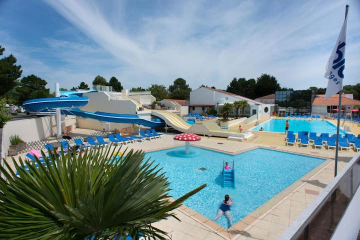Mobil-home 4* Proche De La Plage - Saint-Jean-de-Monts