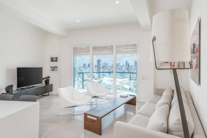 Luxueux Appart, à 4' à Pied De La Plage Bograshov - Tel Aviv-Yafo