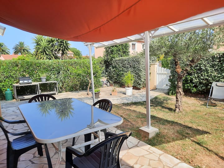 Villa Climatisée Plain Pied Jardin - 6 Pers - Saint-Cyprien