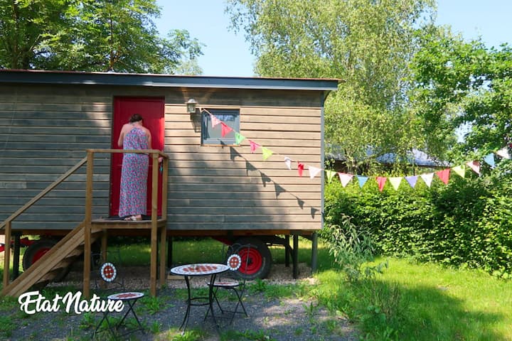 Tiny House Insolite à La Campagne - La Roulotte - Lothringen
