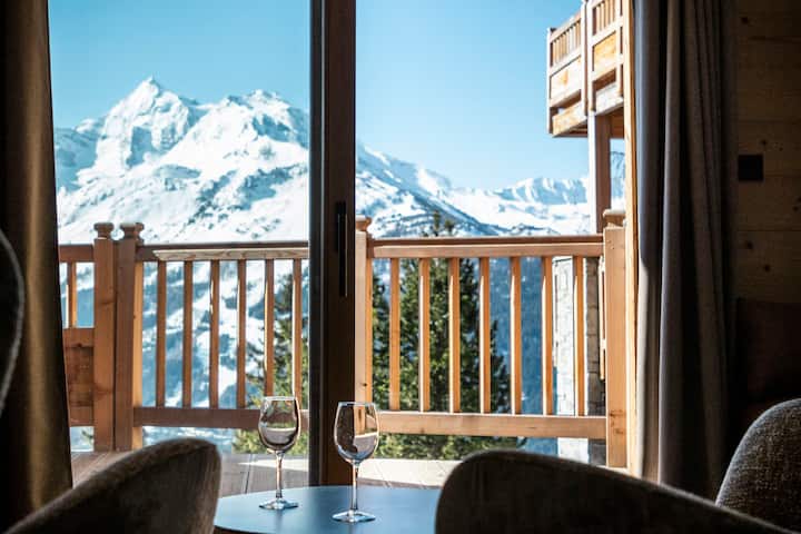 Appartement Sous Charpente Avec Cheminée - La Rosière