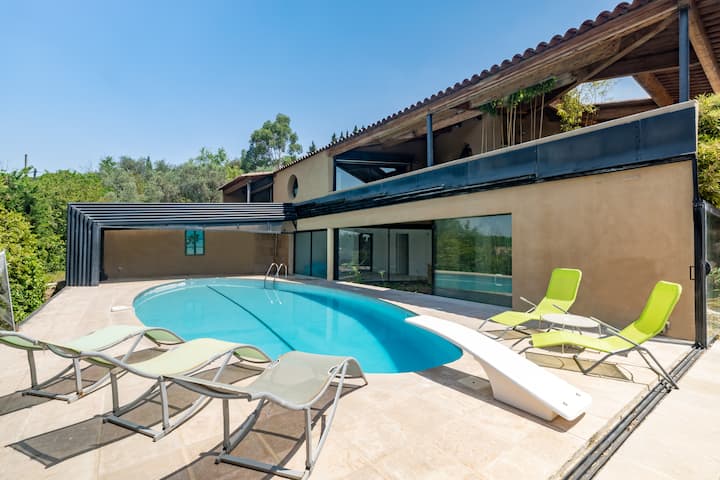 Villa D'architecte 4* Vue Panoramique Piscine Clim - Éguilles